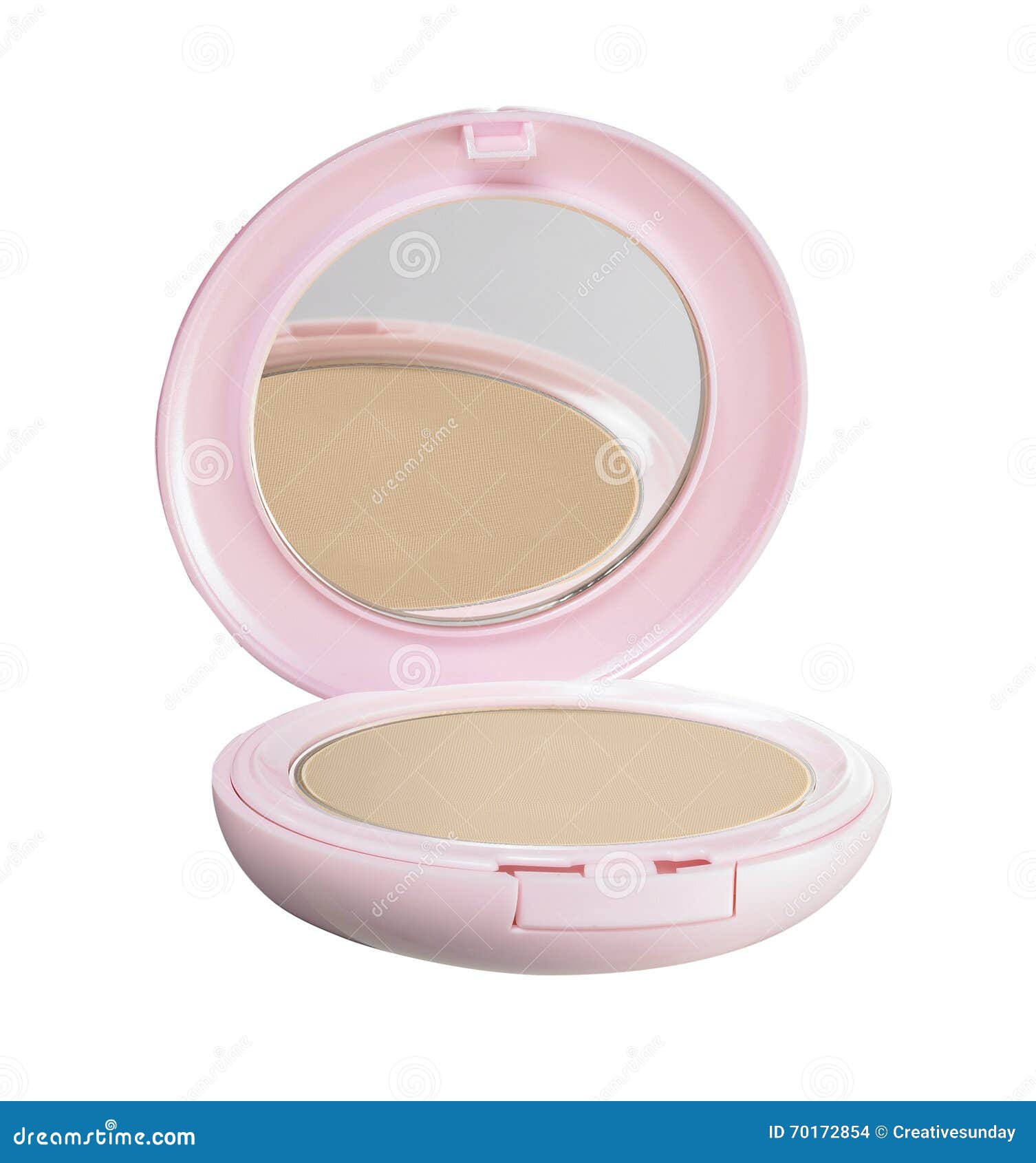 Face powder stock photo. Image of round, facial, pink - 70172854
