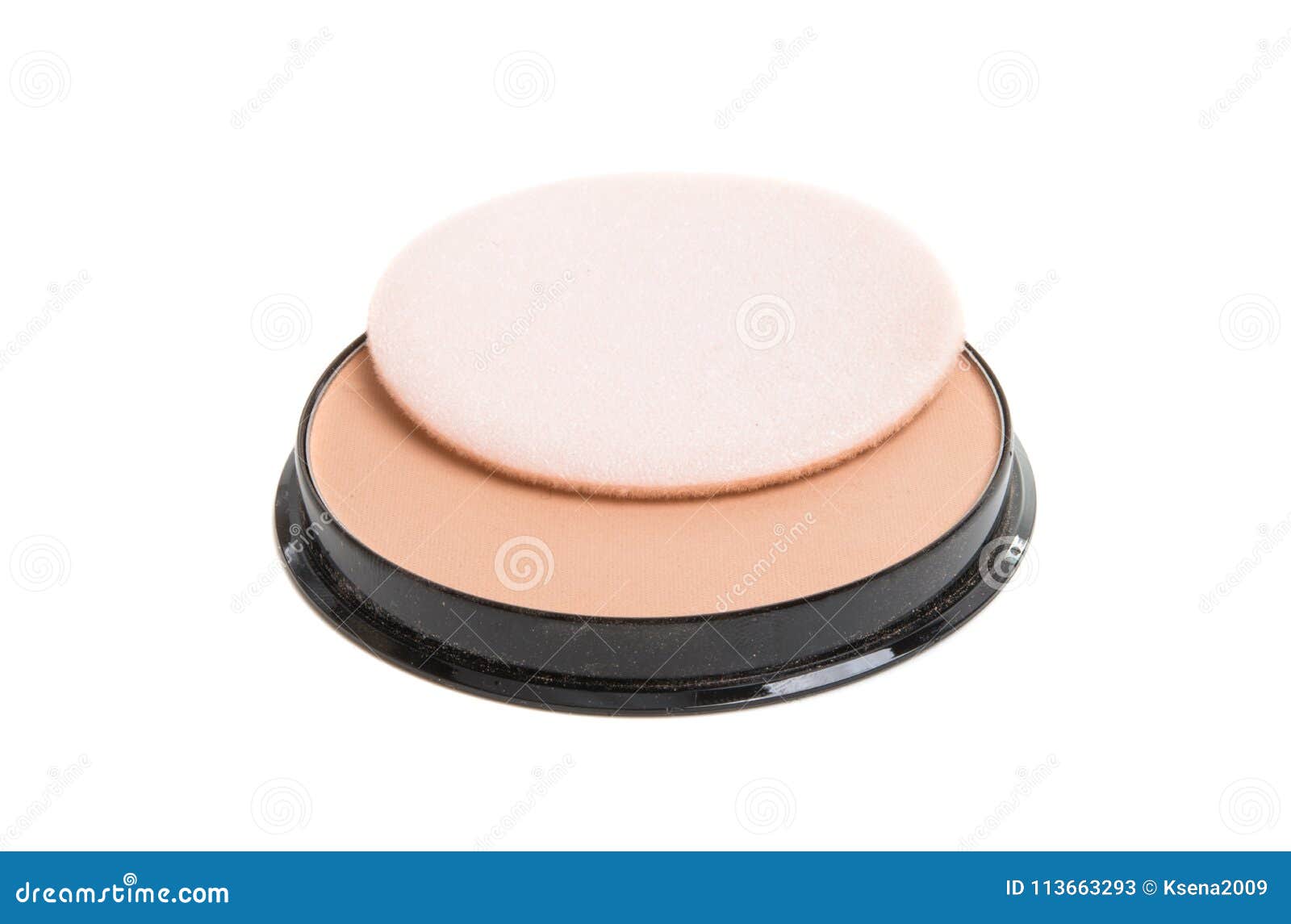 Face powder isolated stock image. Image of bright, powder - 113663293