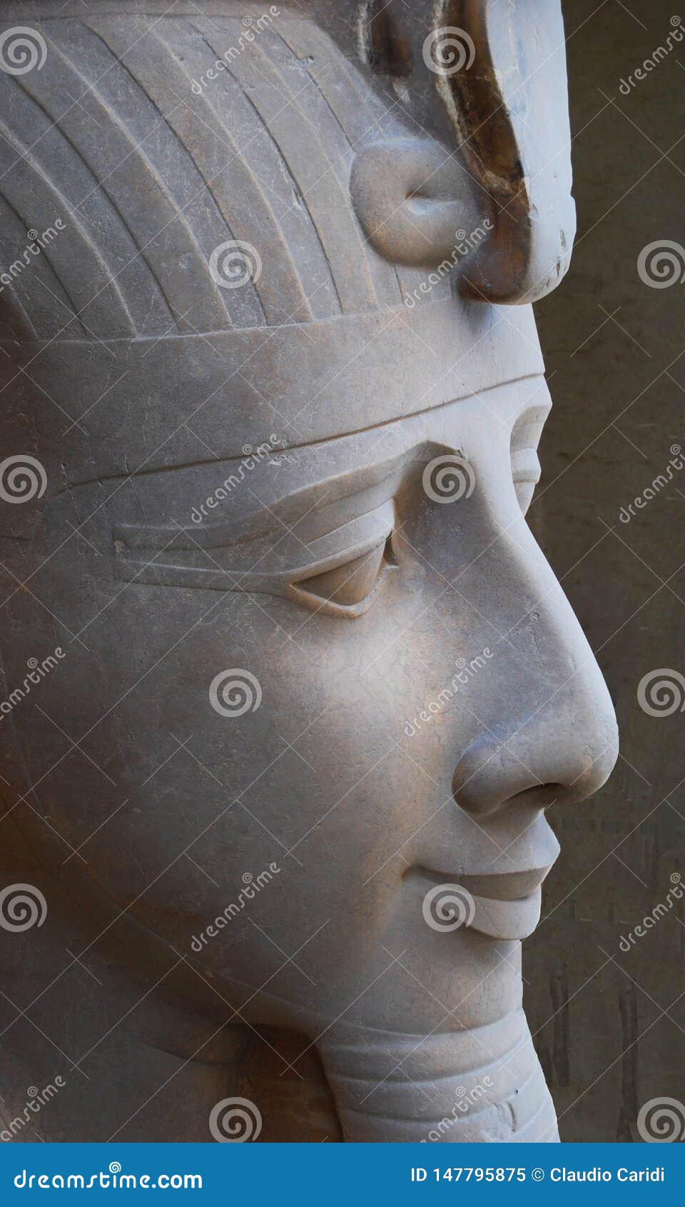 Face of Ramses II, Egypt stock image. Image of egyptian - 147795875