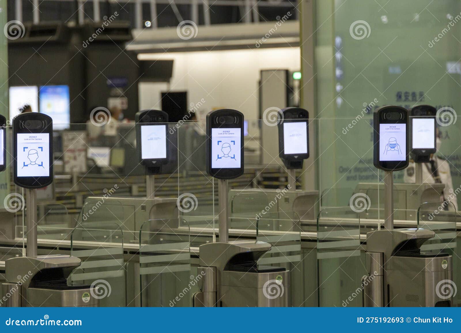 Face Recognition System editorial stock photo. Image of furniture ...
