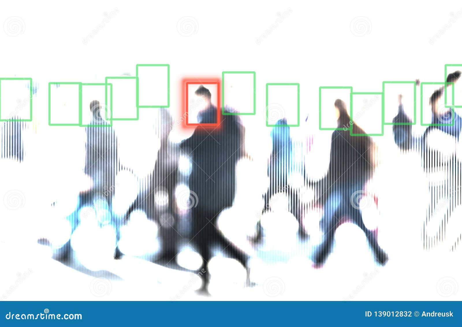 Face Recognition Technology Concept Stock Illustration - Illustration ... Face Recognition Technology Concept Stock Illustration - Illustration ...