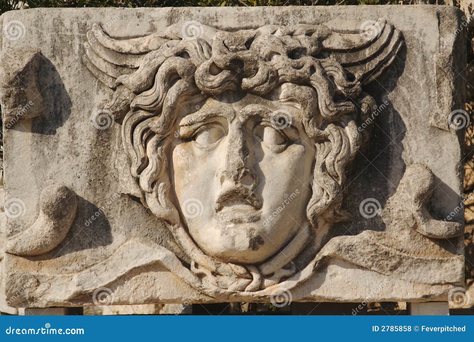 Face Relief from Ephesus stock photo. Image of cultural - 2785858