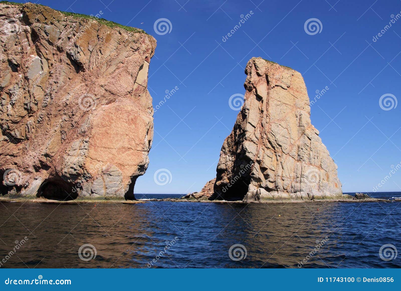 Face on Rock stock photo. Image of gaspesia, rock, geologic - 11743100