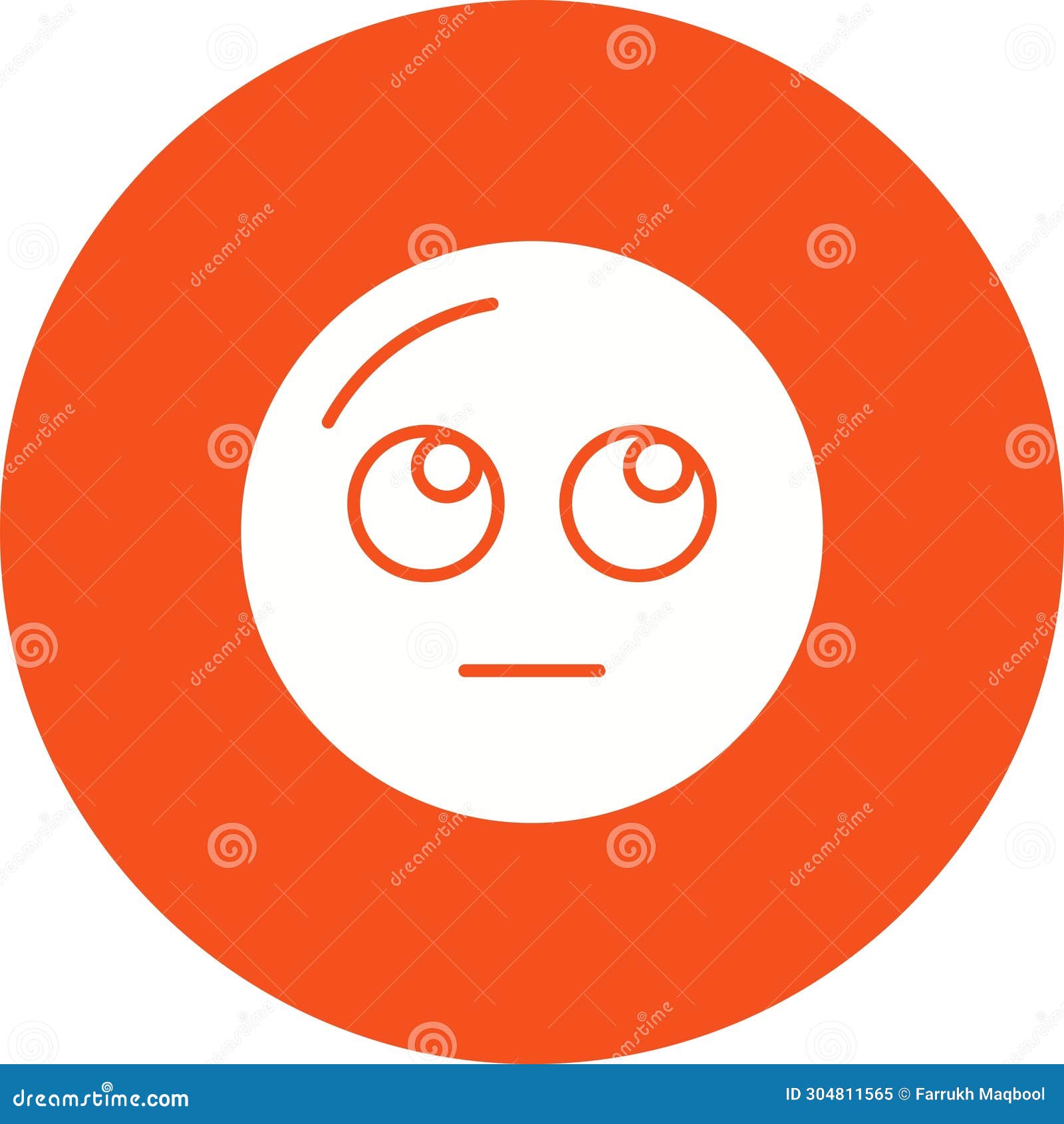 Face with Rolling Eyes Icon Vector Image. Stock Vector - Illustration ...