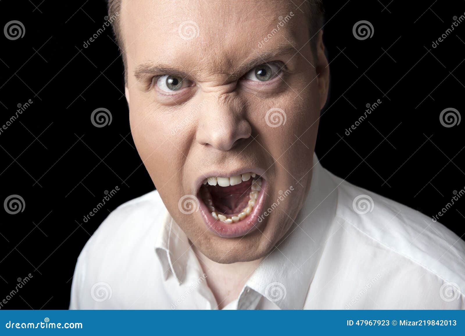 Face screaming men stock image. Image of male, action - 47967923