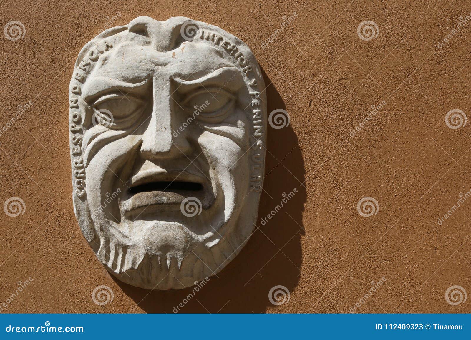 Face Shaped Mailbox for Internal Mailing Editorial Stock Photo - Image ...