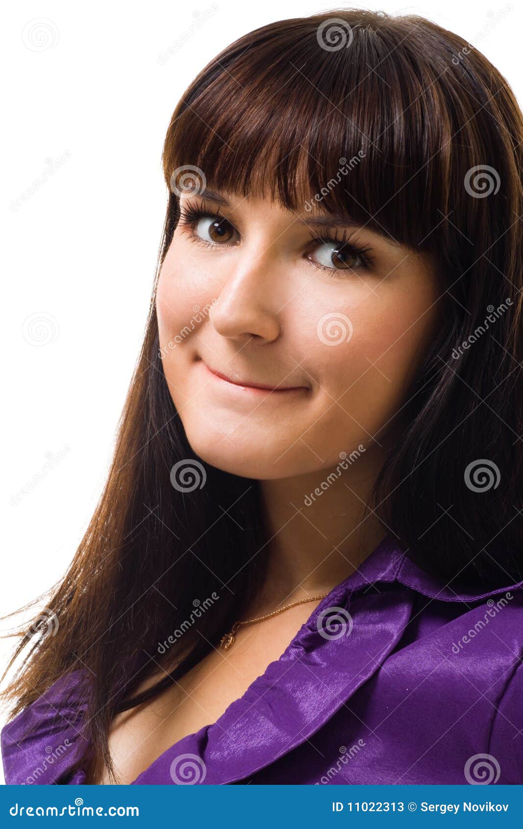 Face of shy woman stock image. Image of camera, complexion - 11022313