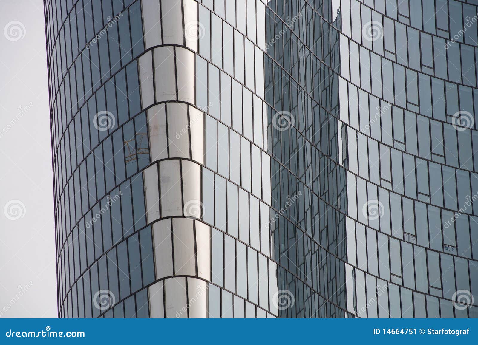 Face of skyscraper stock image. Image of modern, facade - 14664751