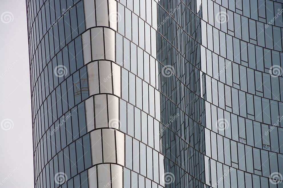 Face of skyscraper stock image. Image of modern, facade - 14664751