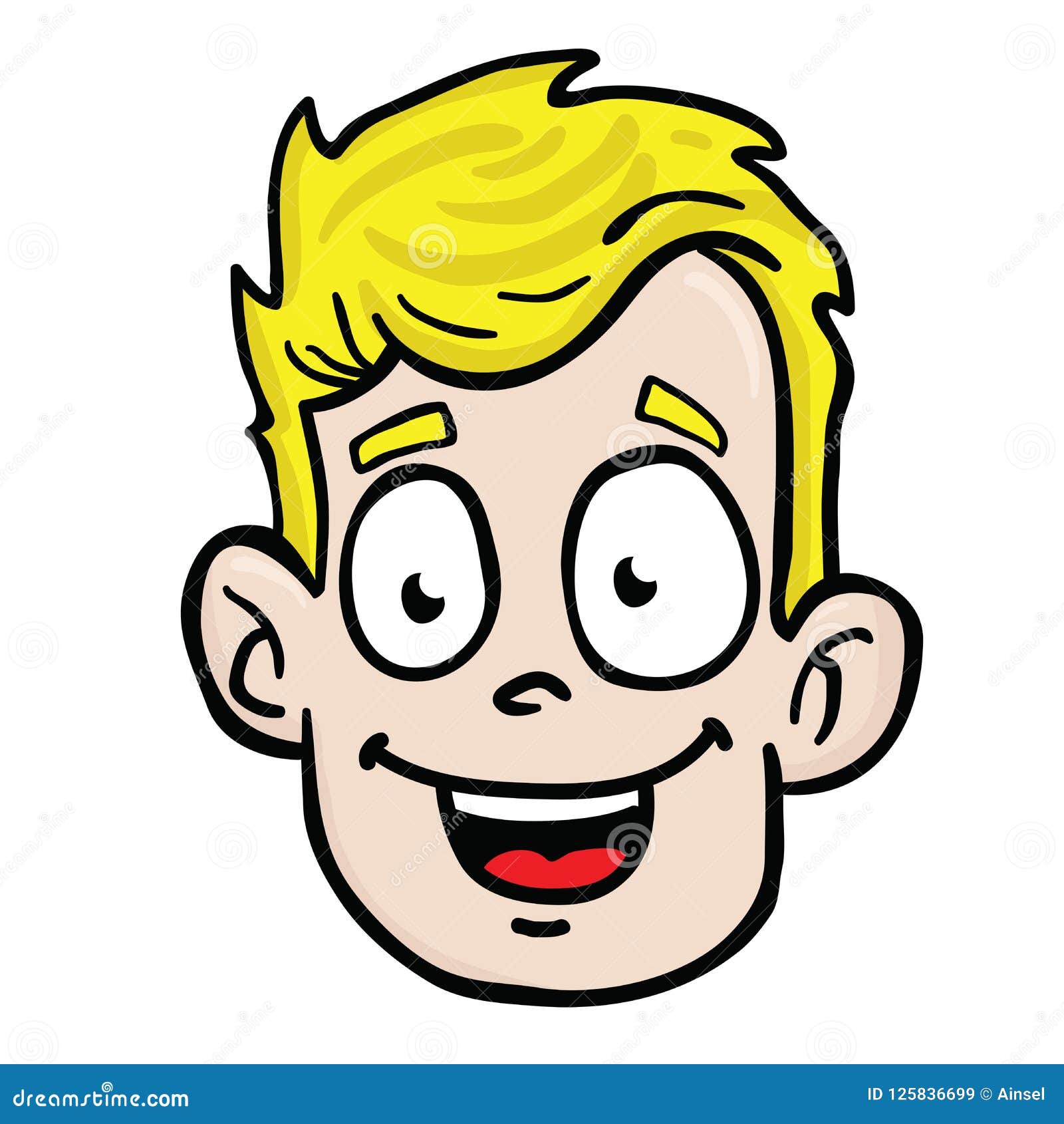 Face smile1 stock illustration. Illustration of human - 125836699