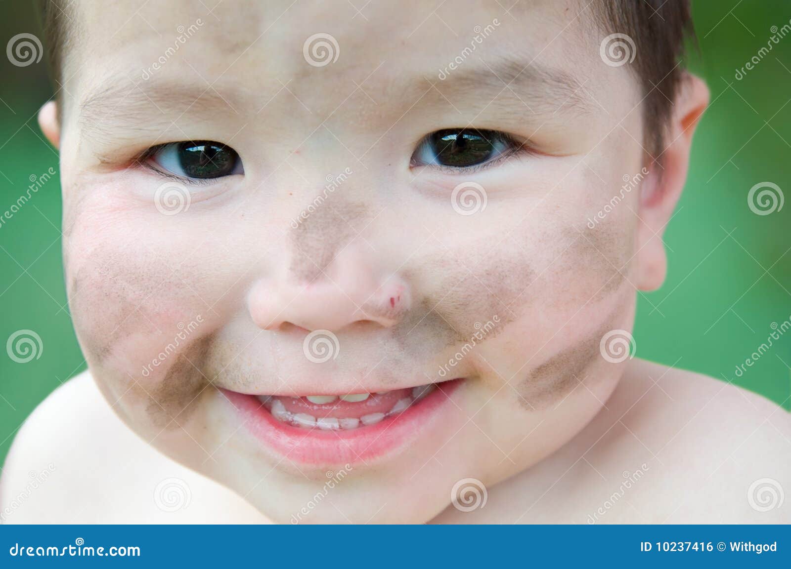 Face of smiling child stock photo. Image of smiling, shot - 10237416