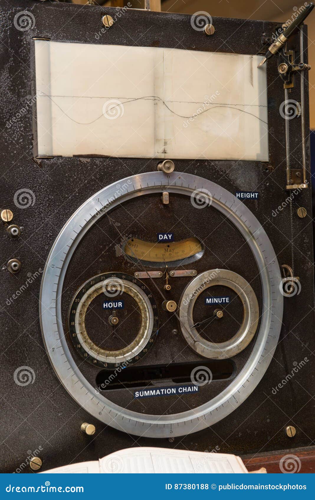 Face Of Tide Predicting Machine No. 2 Picture. Image: 87380188