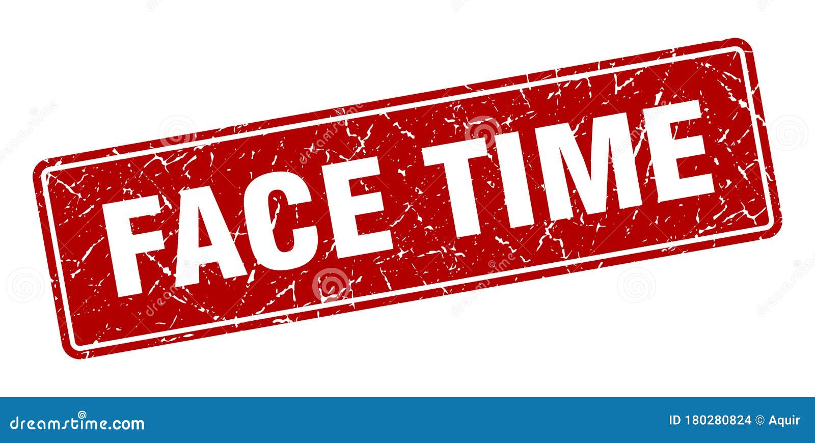 Face Time Sign. Face Time Grunge Stamp Stock Vector - Illustration of ...