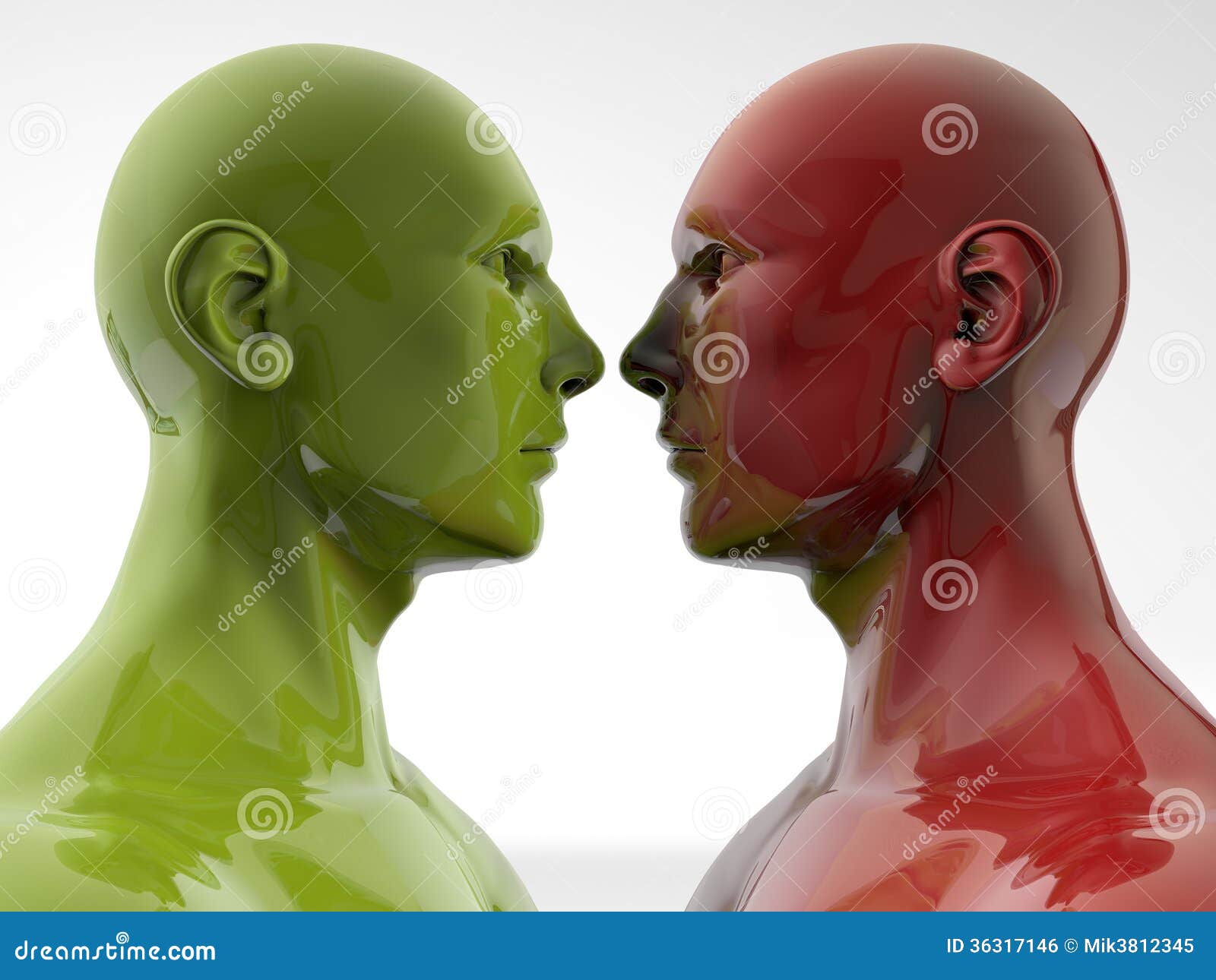 Face to face stock illustration. Illustration of sale - 36317146