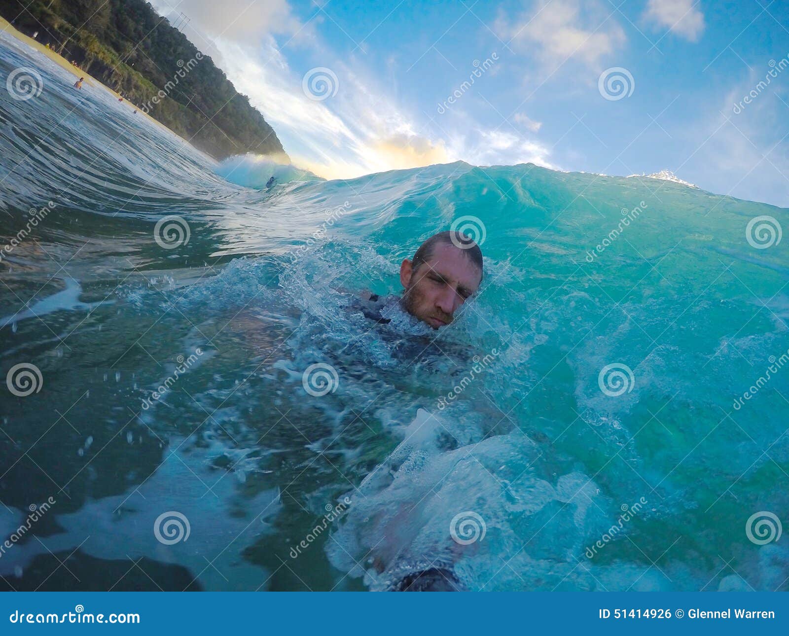 Face in the Wave stock photo. Image of face, shoreline - 51414926