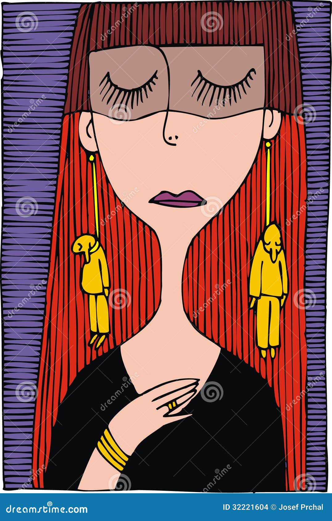 Face of woman stock vector. Illustration of human, elegance - 32221604