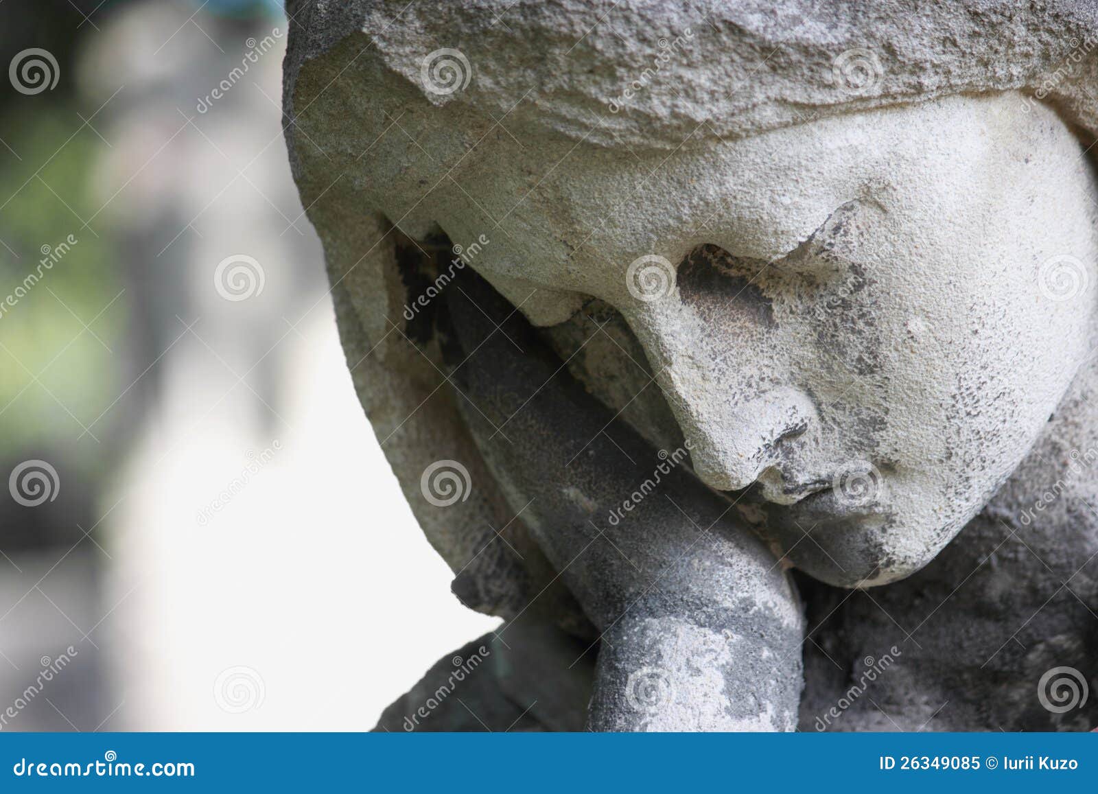 Face of a woman (statue) stock image. Image of portrait - 26349085