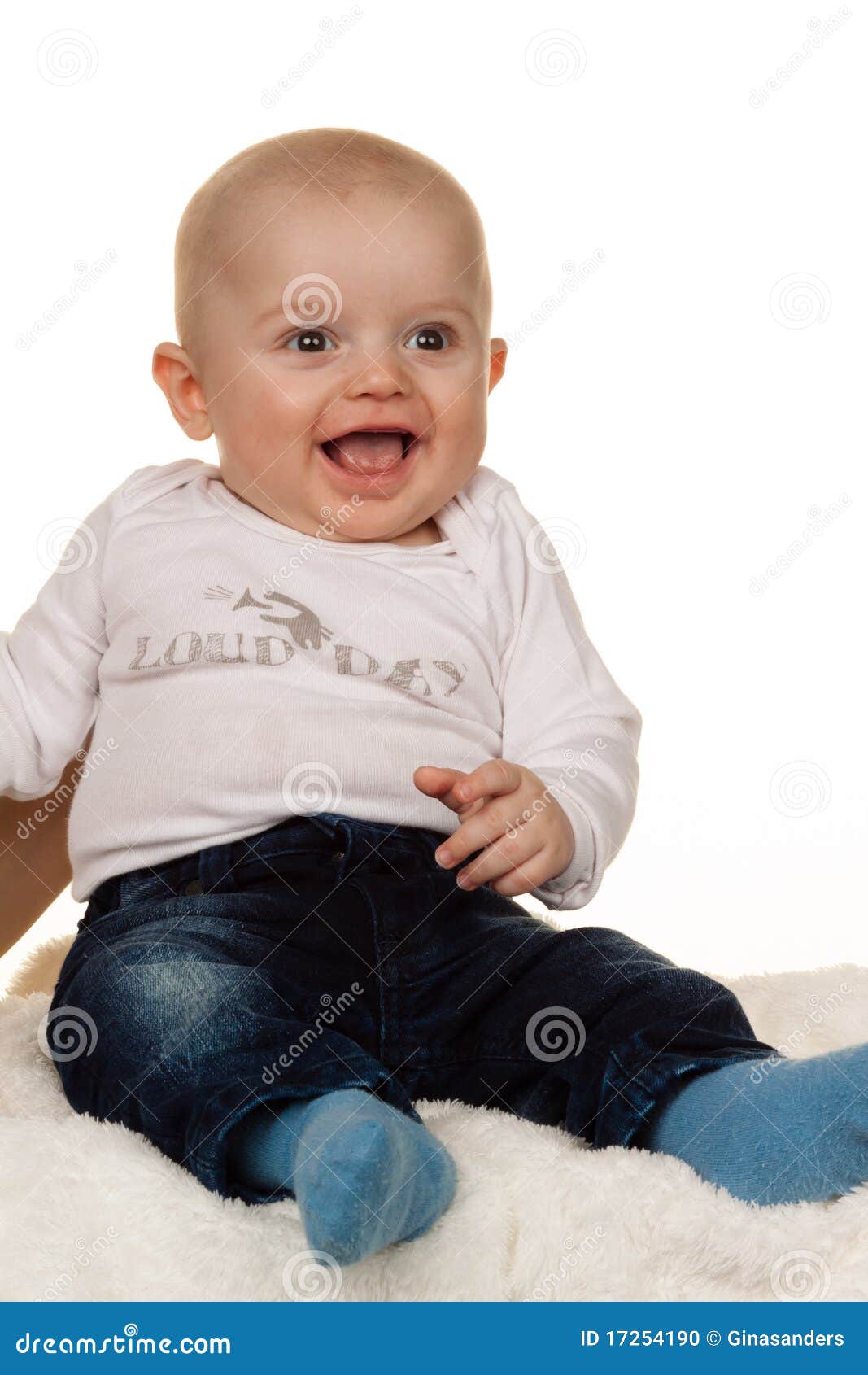 Face of a wondering baby stock photo. Image of expression - 17254190