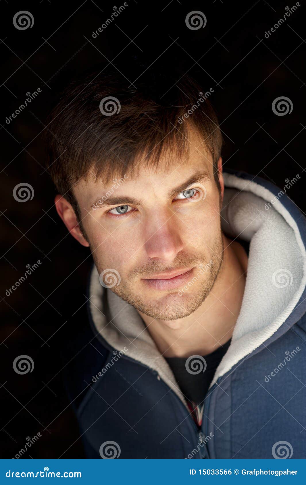 Face of young fellow stock photo. Image of alone, elegant - 15033566