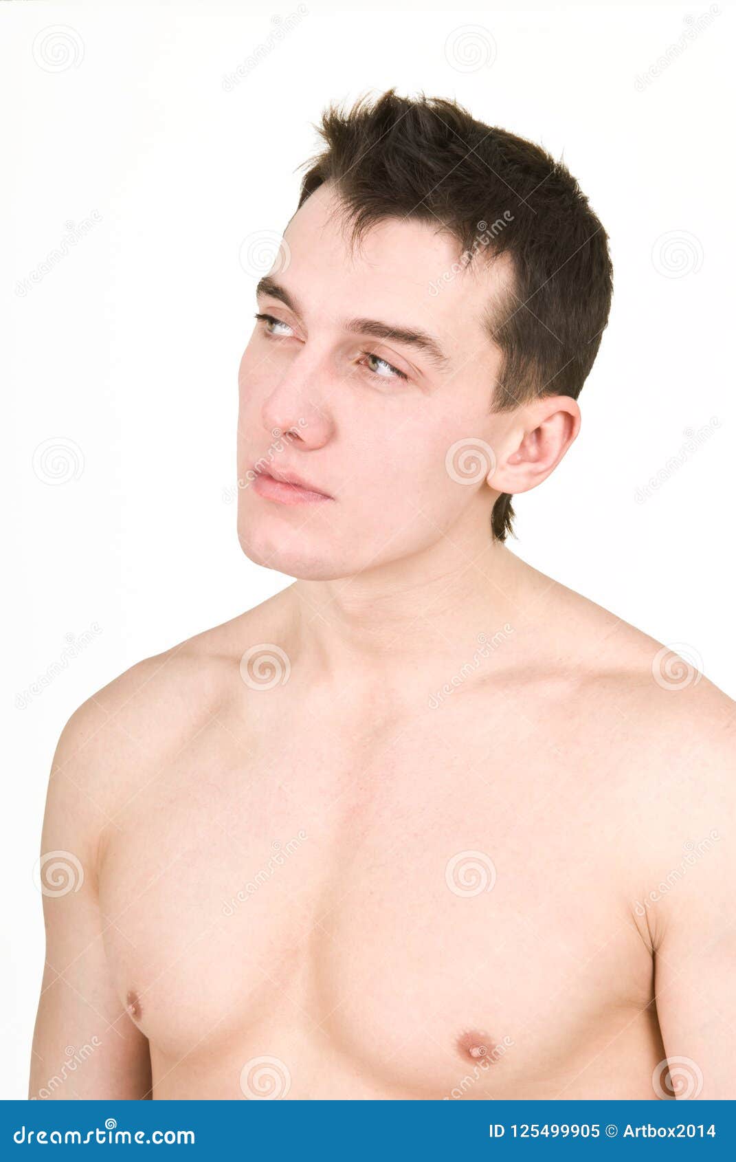 The face of a young man stock image. Image of beard - 125499905