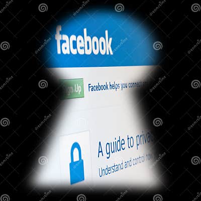 Facebook editorial stock photo. Image of community, contacts - 14463993
