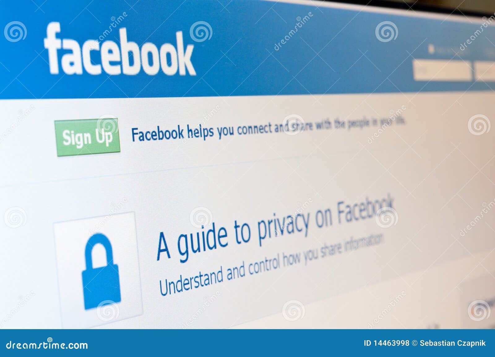 Facebook editorial stock photo. Image of friends, computer - 14463998