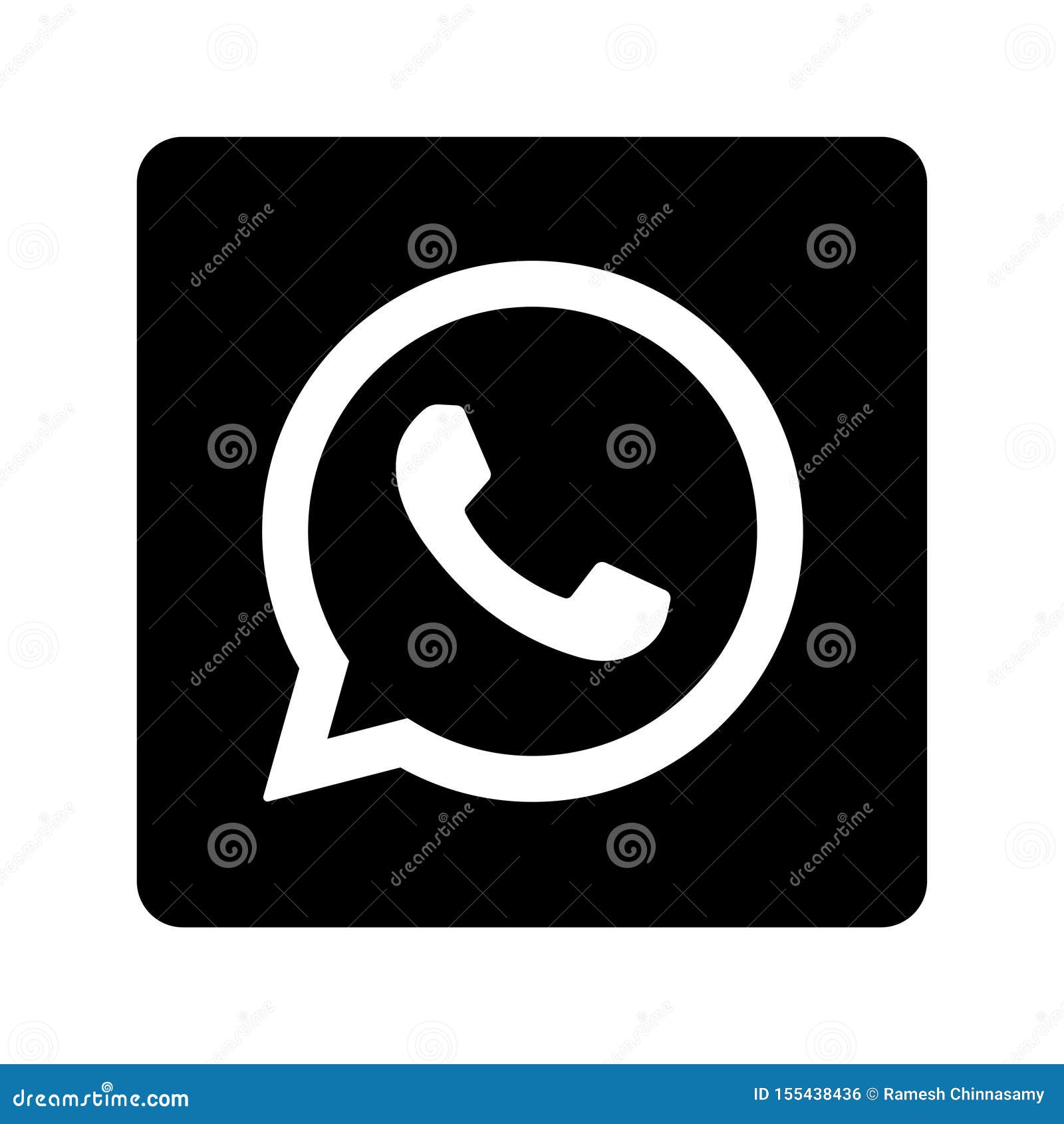 Whatsapp Social Media Icon Button Editorial Photo - Illustration of ...