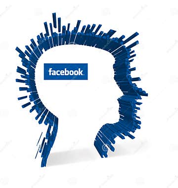 Facebook - Facial Recognition Editorial Photography - Illustration of ...