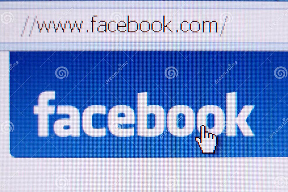 Facebook Homepage editorial image. Image of connected - 16241100