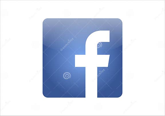Facebook icon vector editorial photography. Illustration of nmail ...
