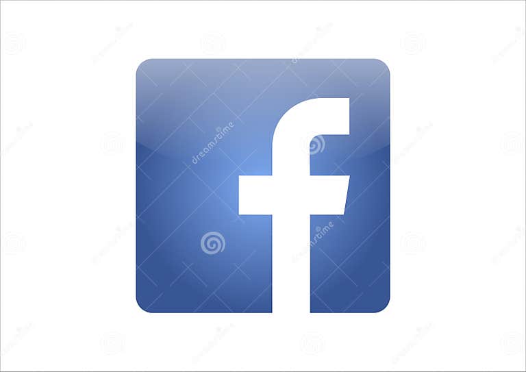 Facebook icon vector editorial photography. Illustration of nmail ...