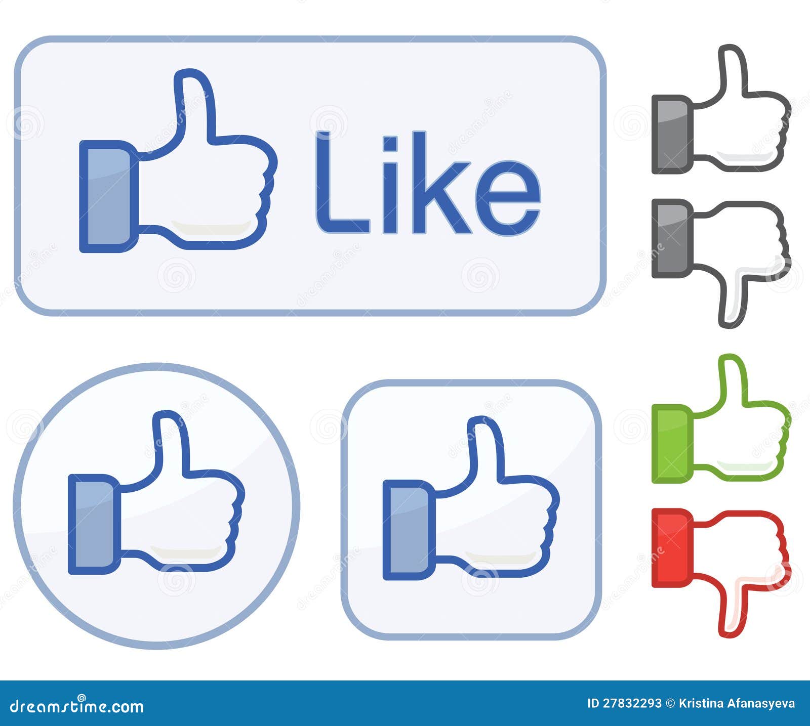 Facebook Like Icon editorial stock photo. Illustration of internet ...