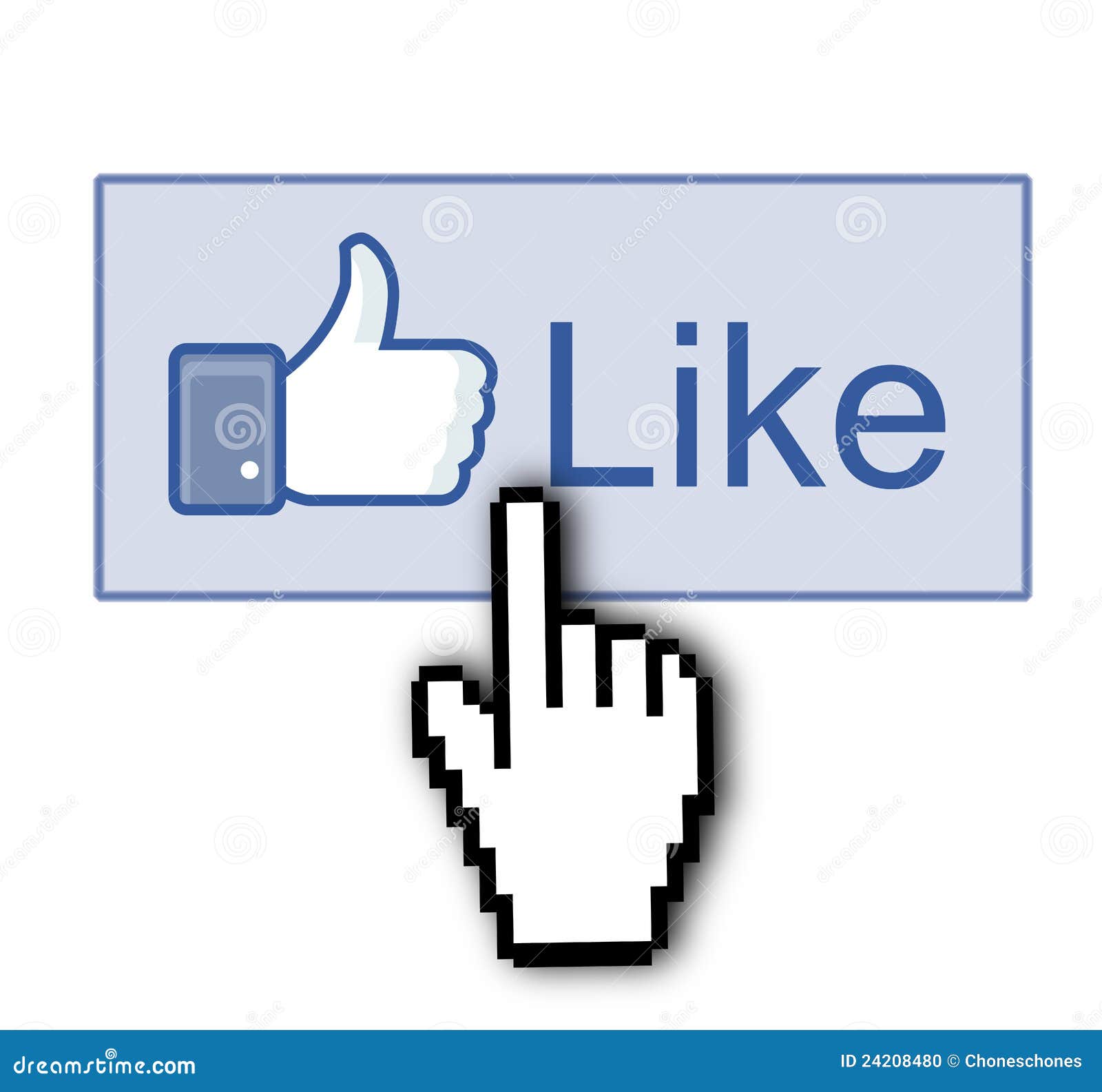 Facebook Like Thumb Up Sign Editorial Image - Illustration of great ...