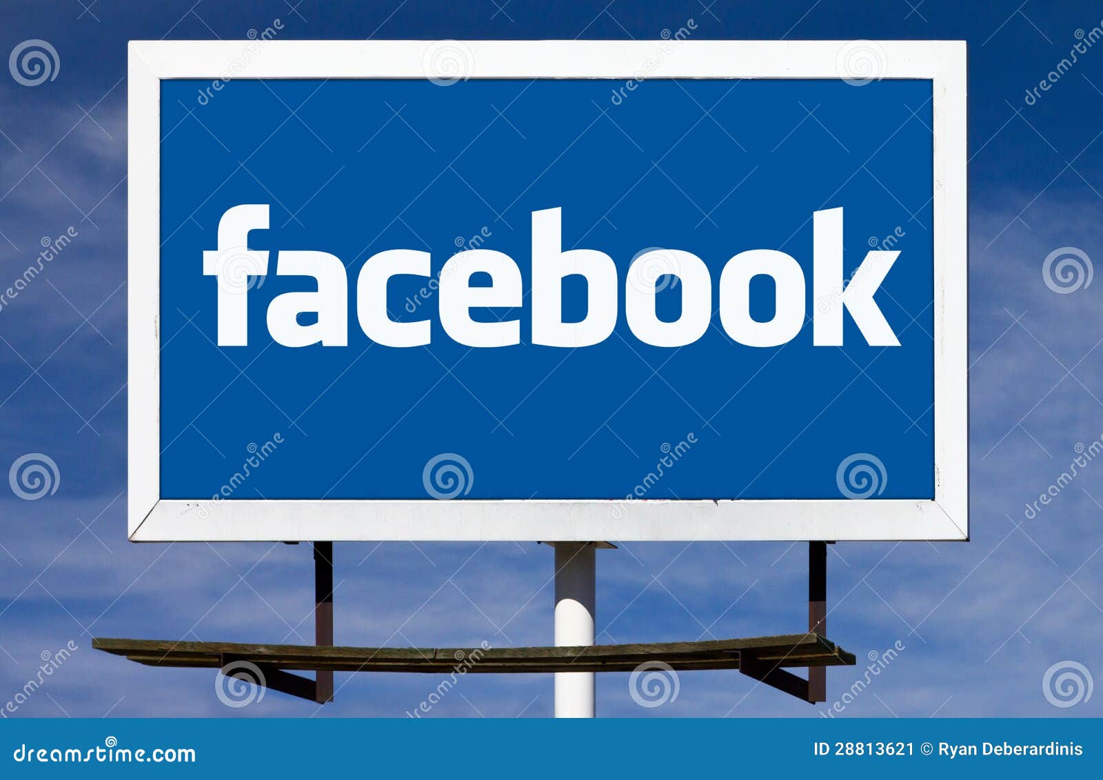 Facebook Logo Billboard Sign Editorial Photo | CartoonDealer.com #28813621