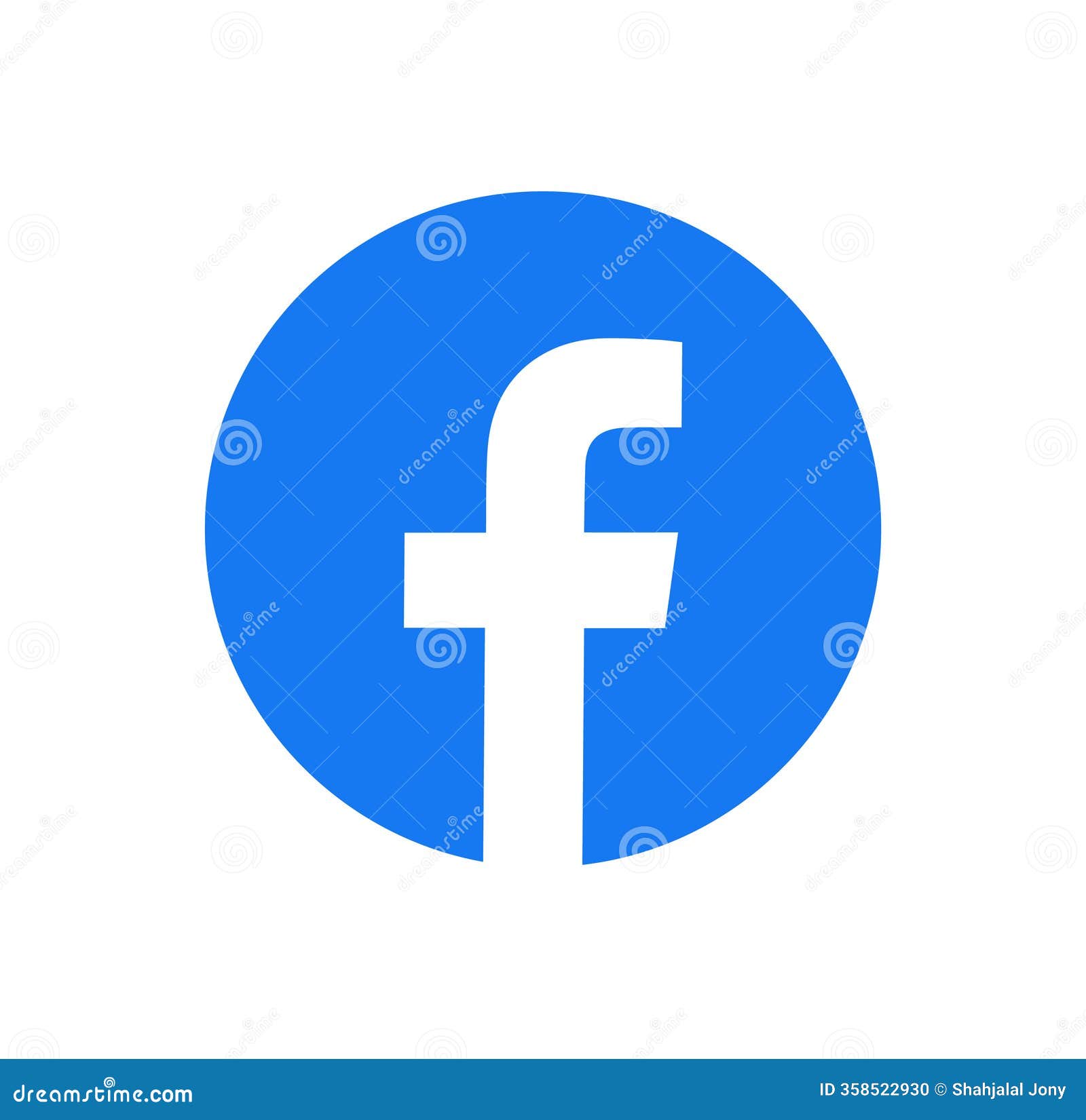Facebook logo icon editorial image. Illustration of brand - 358522930