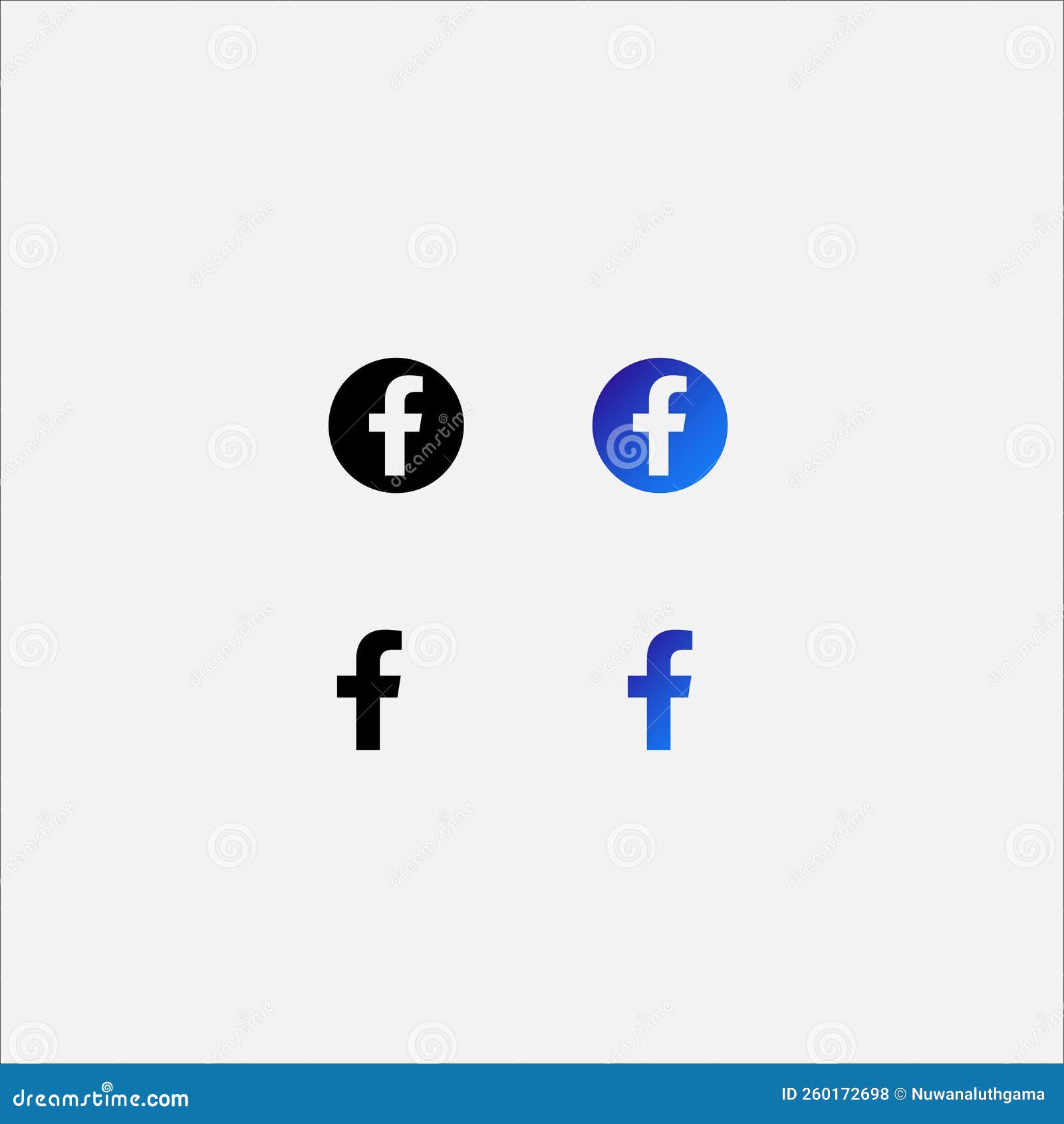Facebook Logo, Facebook Icon, Facebook Logo Symbol Editorial Stock ...