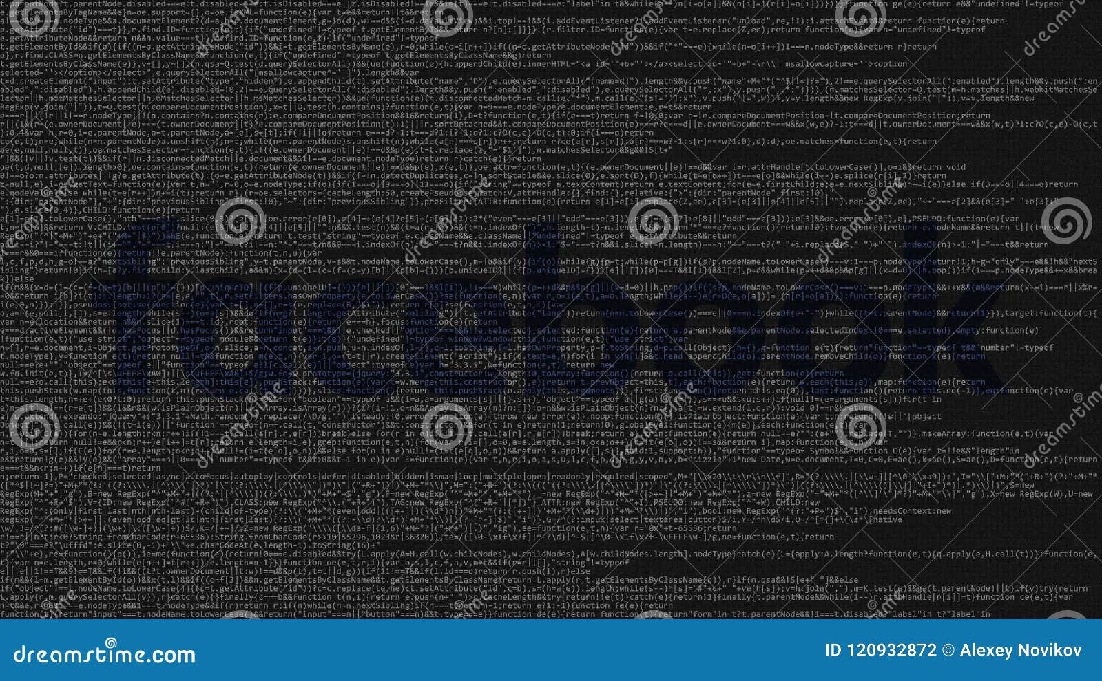 Facebook Logo Made of Source Code on Computer Screen. Editorial Loopable Animation Stock Footage ...
