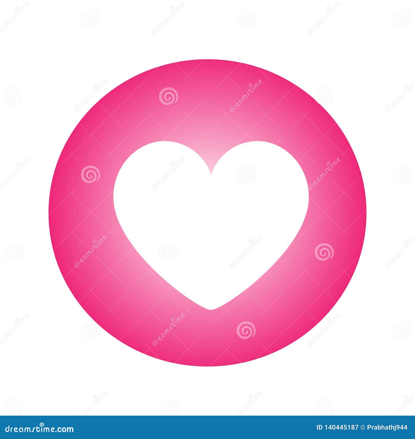 Facebook Love Icon Colorful. Editorial Photography - Illustration of ...