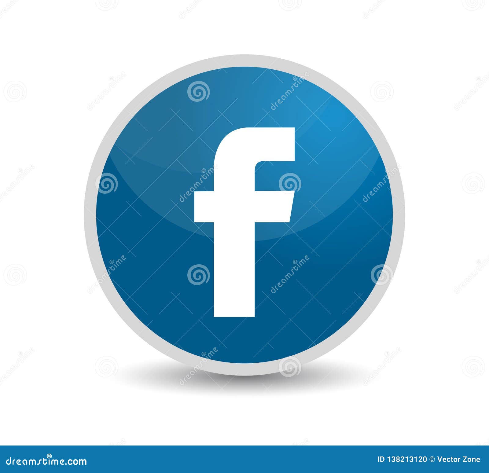 Facebook-pictogramvector redactionele afbeelding. Illustration of ...