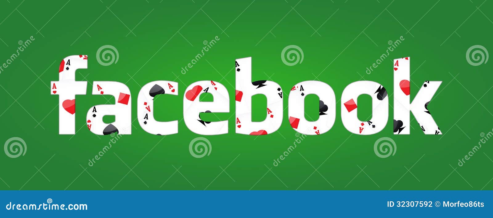 Facebook and Poker game editorial photography. Illustration of counting ...