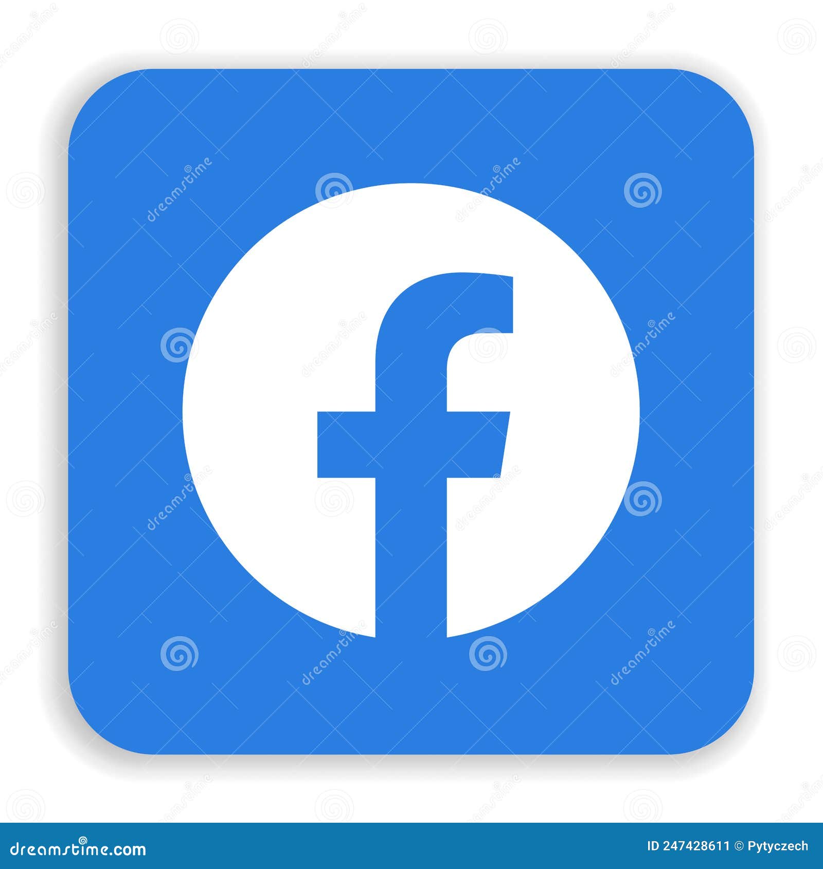 Facebook Social Media App Icon Editorial Photo - Illustration of like ...