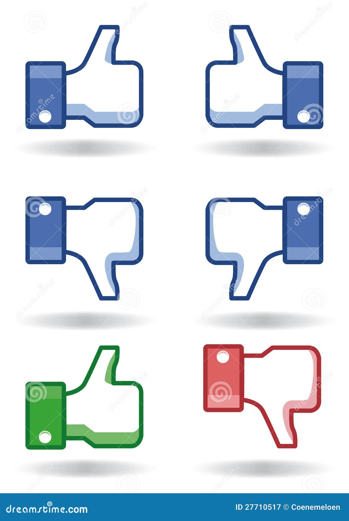 Thumbs Up And Like Symbol On Keyboard Stock Photo | CartoonDealer.com ...