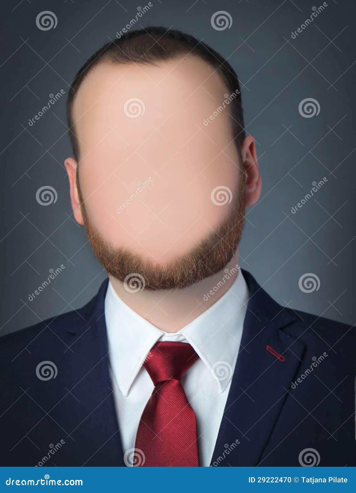Faceless businessman stock photo. Image of portrait, expression - 29222470