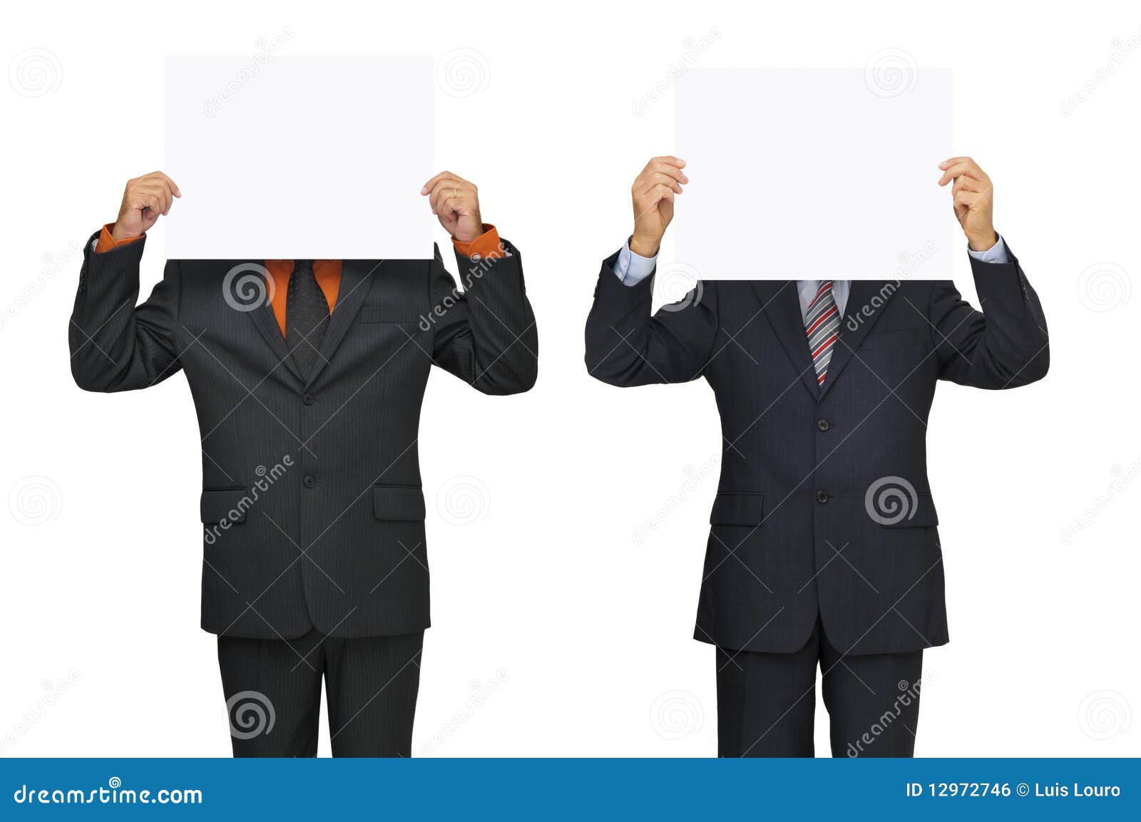 Faceless businessmen stock photo. Image of business, adult - 12972746