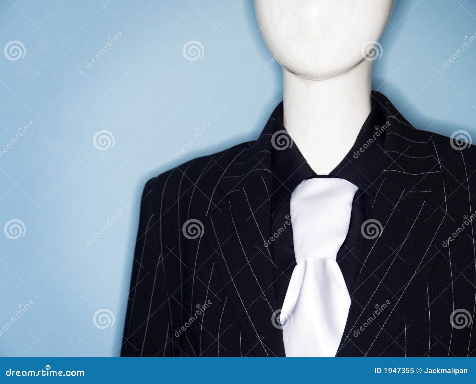Faceless Dummy Model Dressed in Business Suit and Tie Stock Image ...