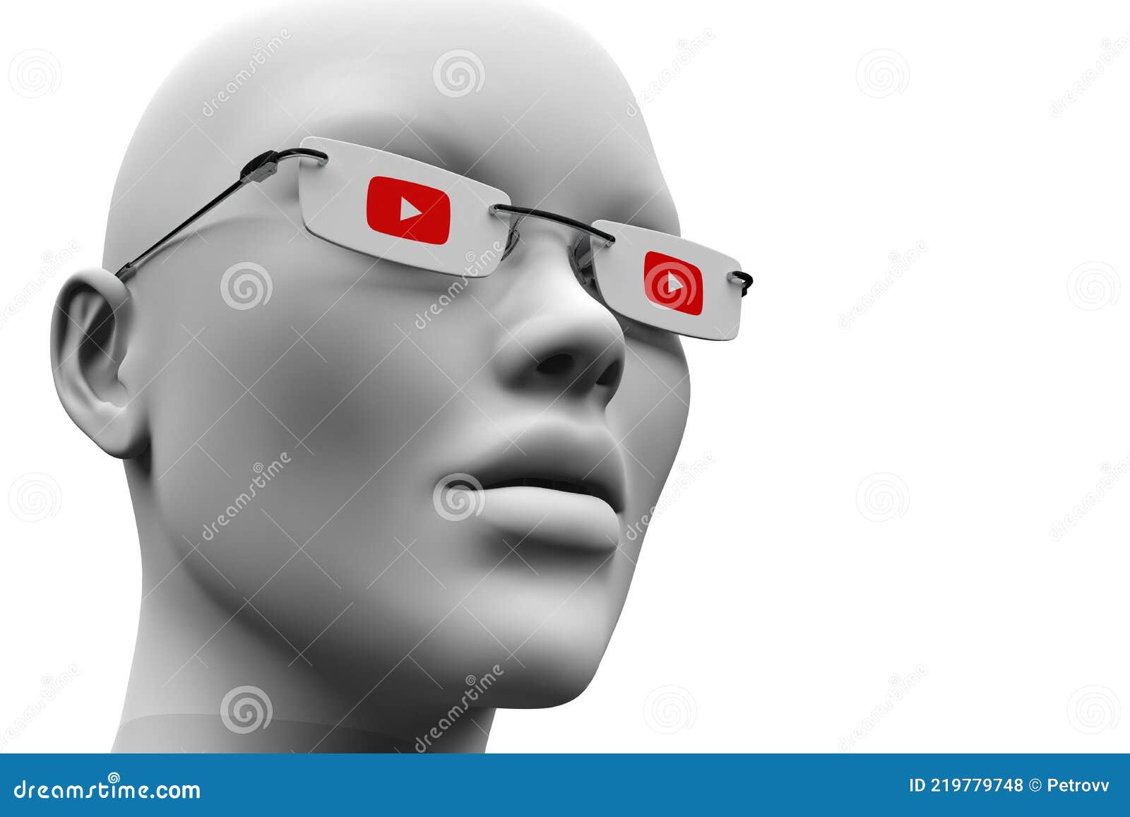 Faceless Youtube Stock Illustrations – 8 Faceless Youtube Stock ...