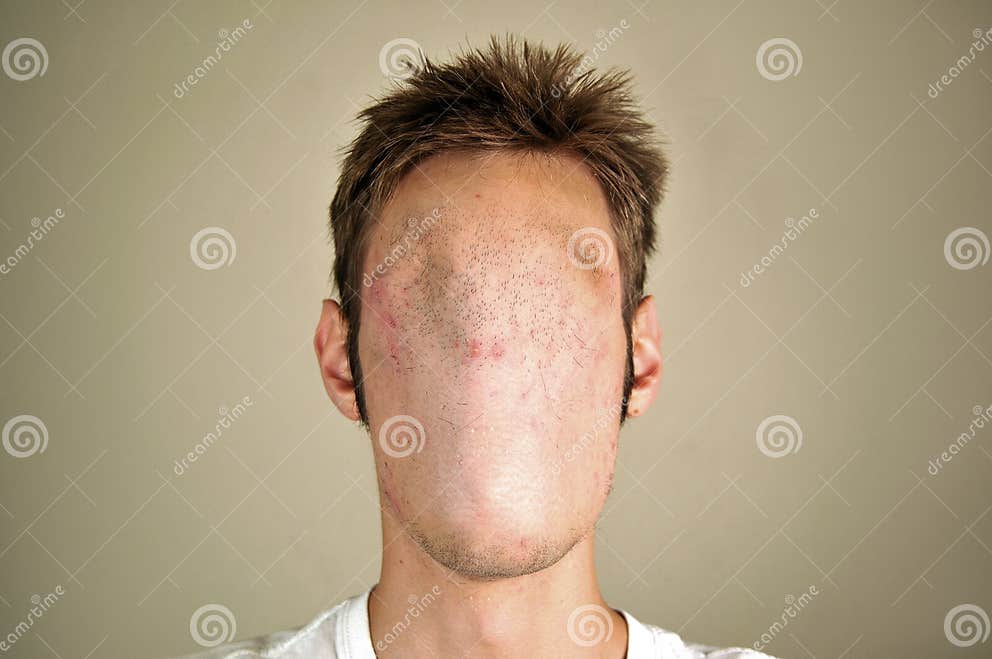Faceless Man stock photo. Image of gross, mutant, bizzare - 18903110