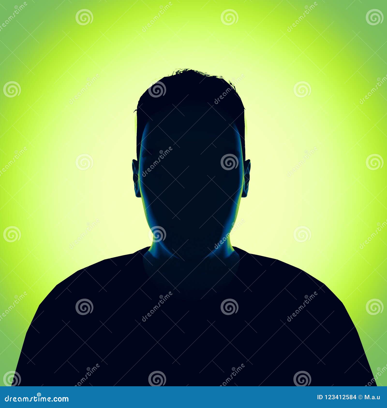 Unknown Person With Question Mark. 3d Render Royalty-Free Stock Photo ...