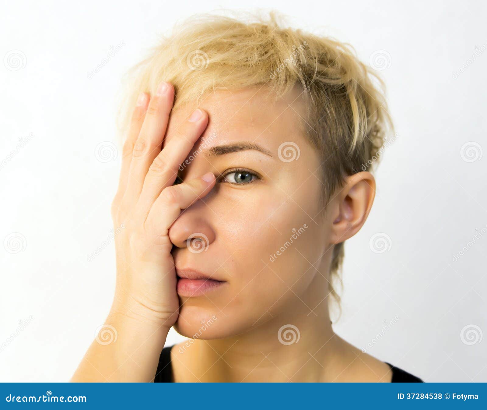 Facepalm stock photo. Image of breakdown, young, head - 37284538