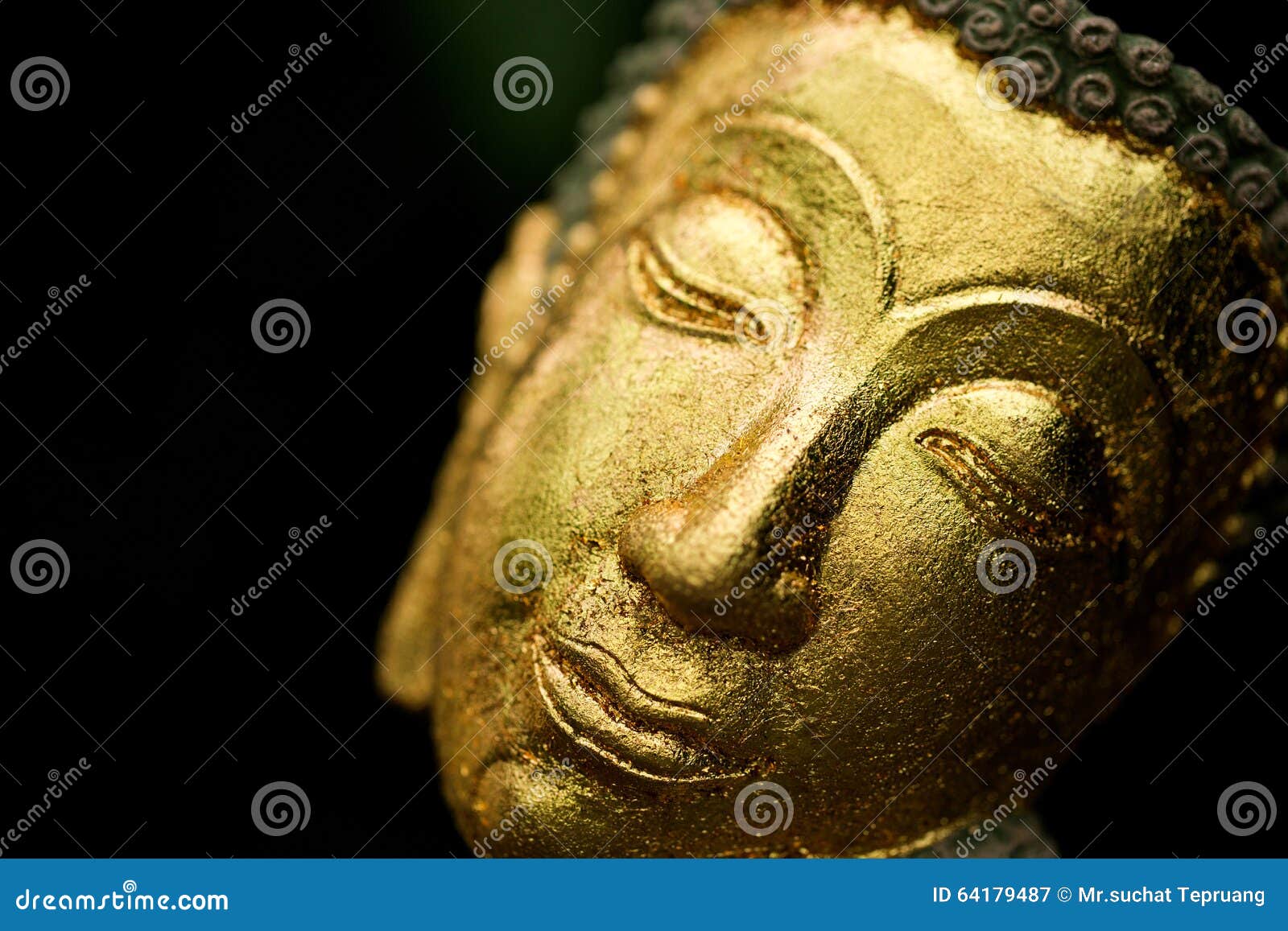 Faces of Buddha Image in Close-up Style Stock Image - Image of statue ...